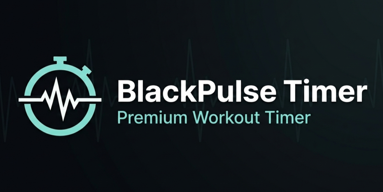 BlackPulse Timer — Premium Workout Timer